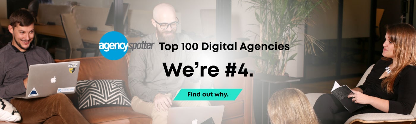 Agency Spotter Awarded 3 Media Web as Top Digital Agency