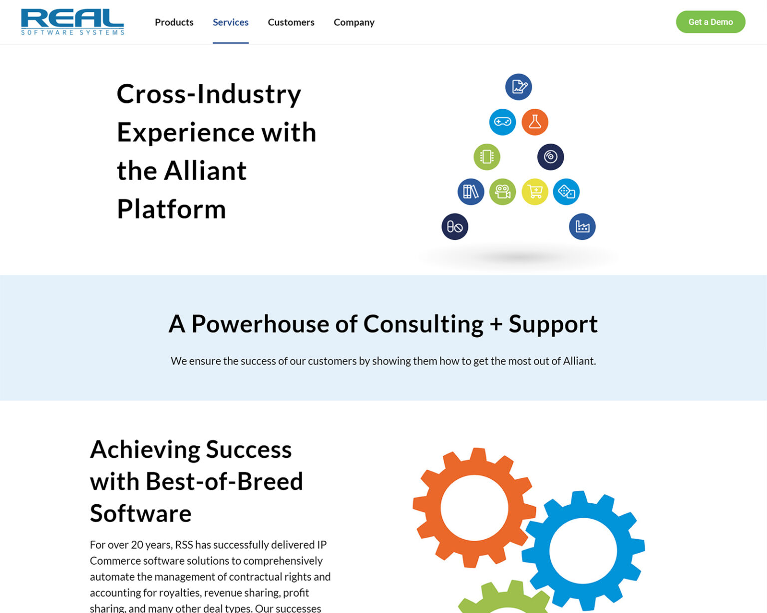 New Modern Website Design for REAL Software Systems