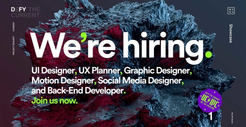 Edgy Website Designs with Examples of Modern Edgy Designs